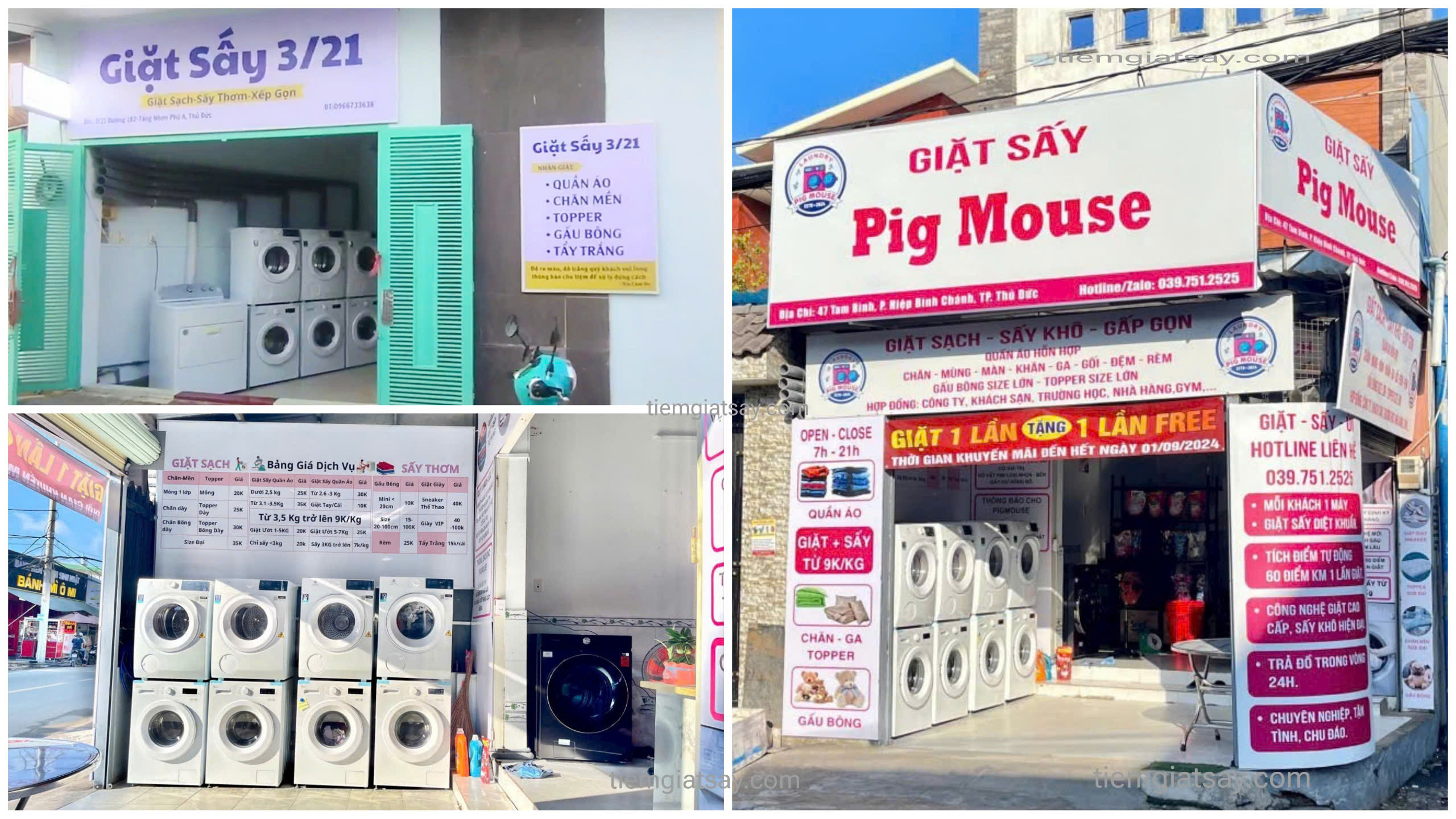 Mô Hình Tiệm Giặt Bình Dân Phổ Biến Hiện Nay - Tiệm Giặt Sấy